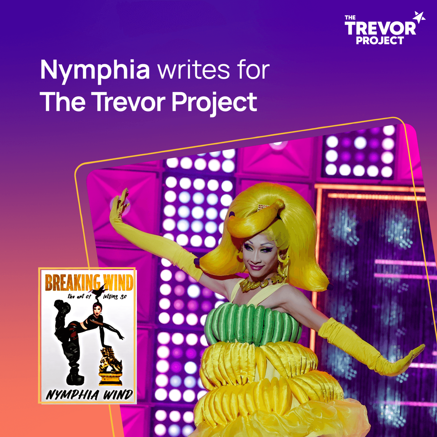 Drag Race Winner Nymphia Wind releases new book chapter, calling for ...